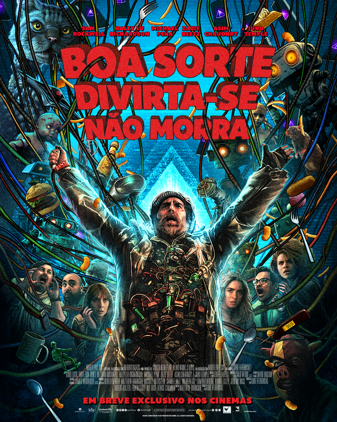 Paris Filmes divulga cartaz oficial de “Boa Sorte, Divirta-Se, Não ...